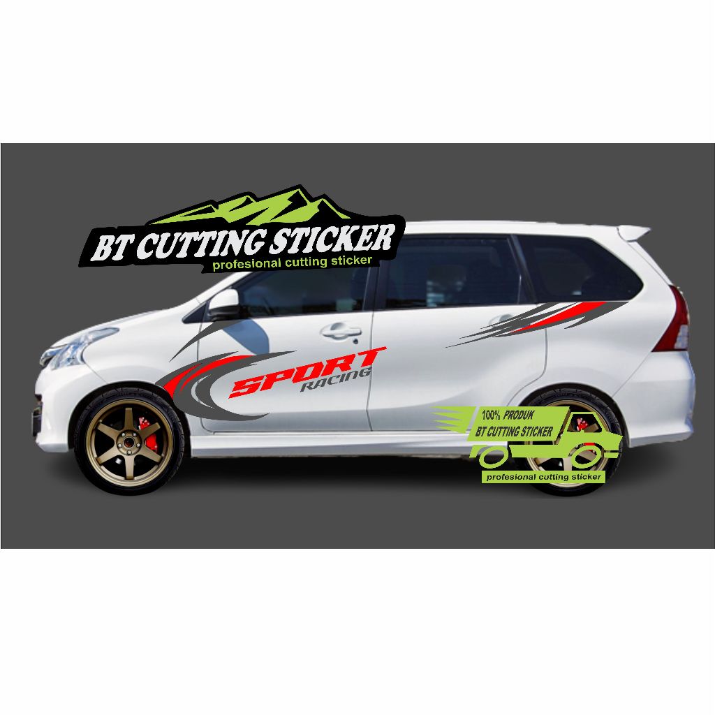 Car Sticker Toyota Avanza Sticker Cutting Car Sticker Side Body Trim ...