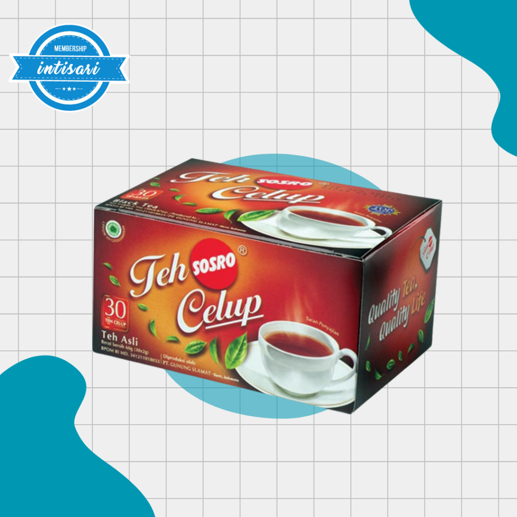 Sosro Tea Bags Box CONTENTS 30's (pcs) | Shopee Malaysia