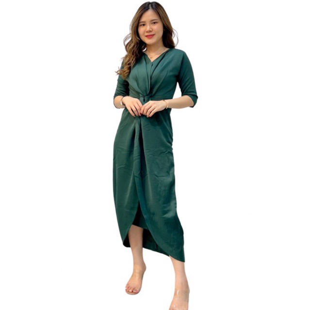 Ghaudens - Bodycon Dress Long Twist Hijab - Busui Friendly 108/109 ...
