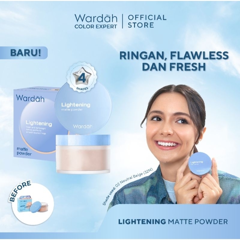 Wardah Lightening Matte Powder/ Wardah Powder | Shopee Malaysia