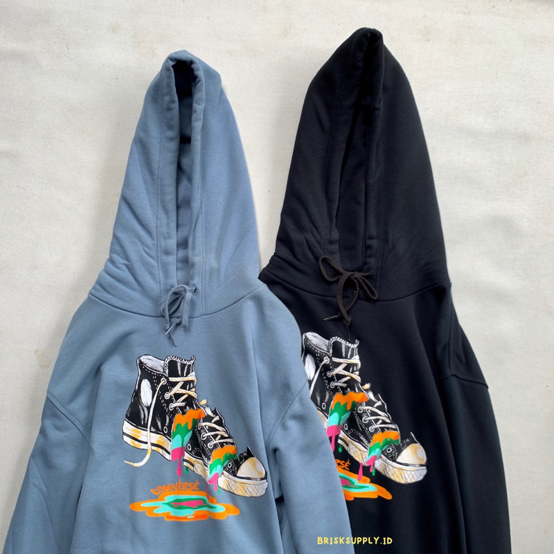 Original CONVERSE MELTING CHUCK HOODIE PT MAP | Shopee Malaysia