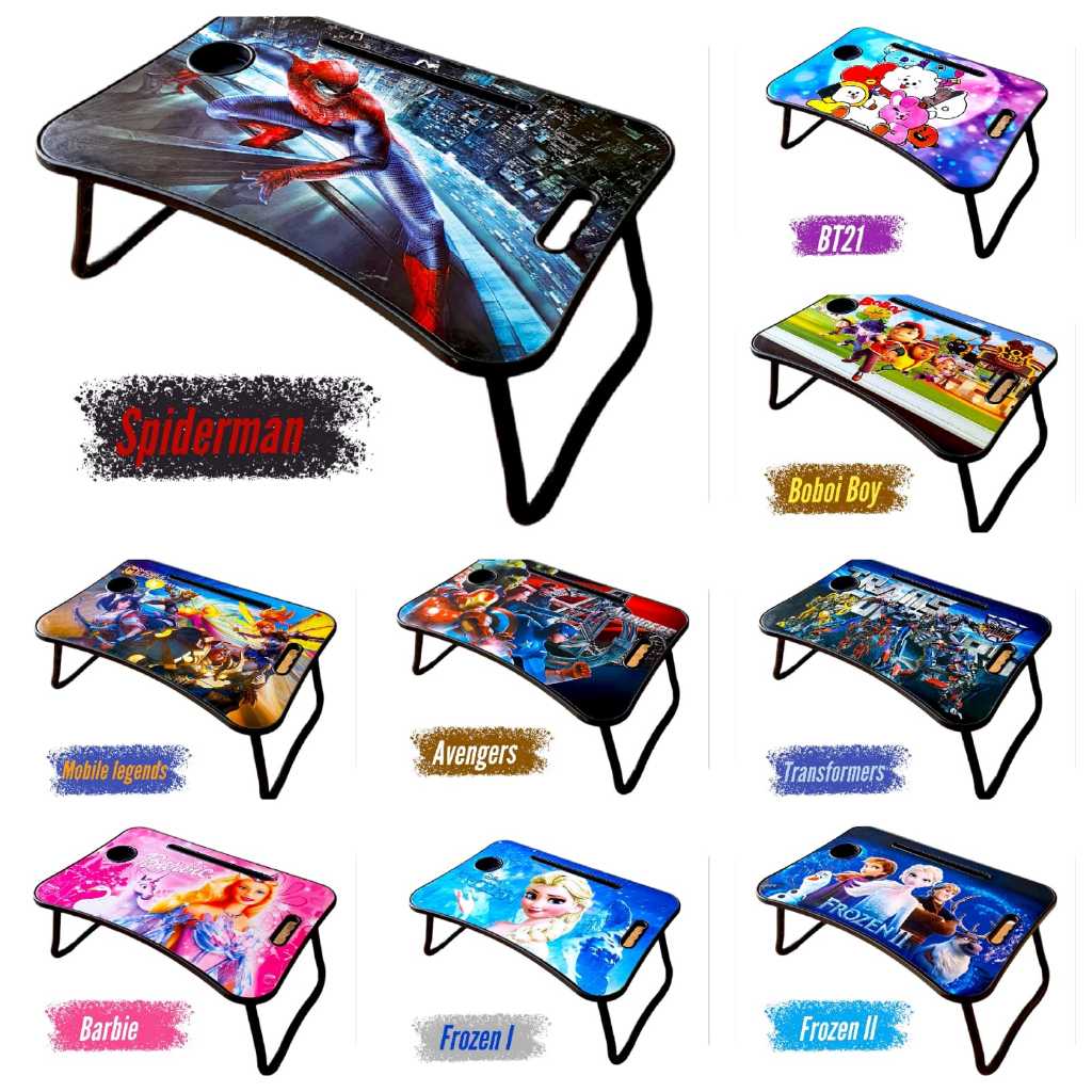 Character Folding Study Table laptop Table Character Children's Study ...