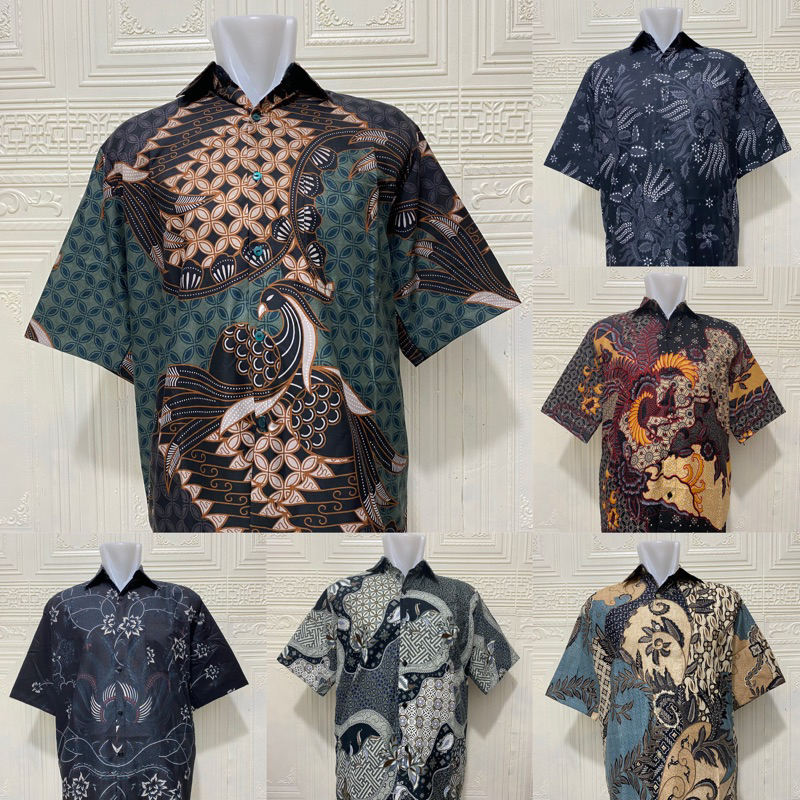 KEMEJA Batik couple Shirt Men batik Men And Skirt Wrapped batik Fiance ...