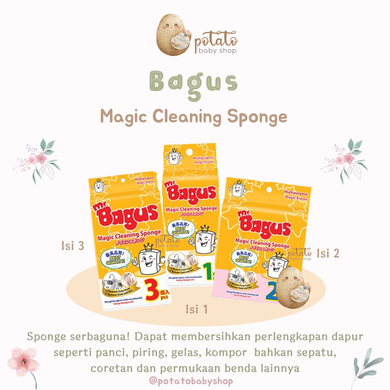 Mr Bagus Magic Sponge - Multifunctional Coir Magic Cleaning Sponge ...
