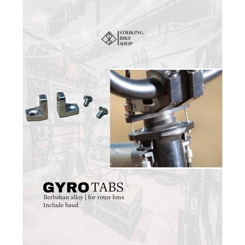 Gyro TABS ROTOR BRAKE INTEGRATED BMX Bike | Shopee Malaysia