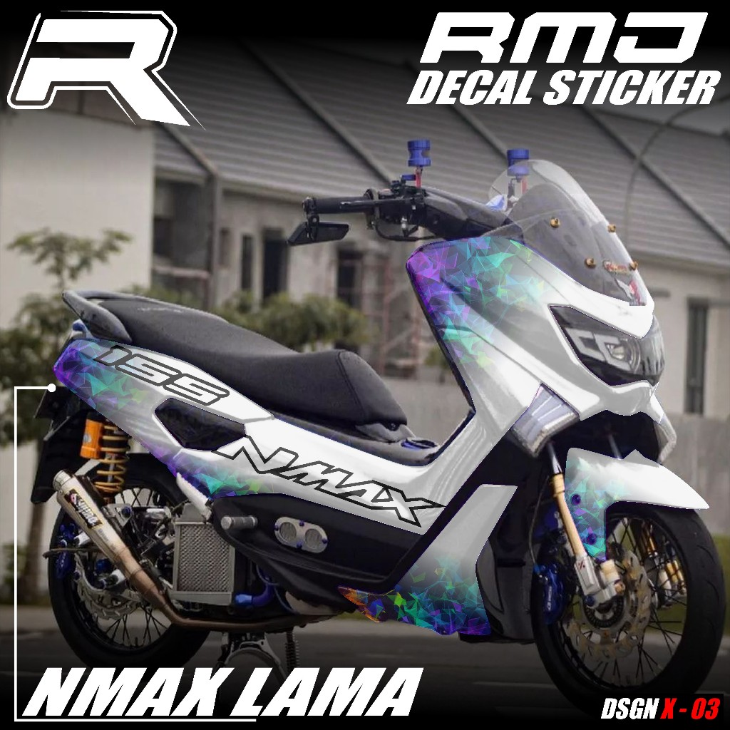 Decal Sticker Full Body Yamaha NMAX Lama/Old - Sticker Variation NMAX ...