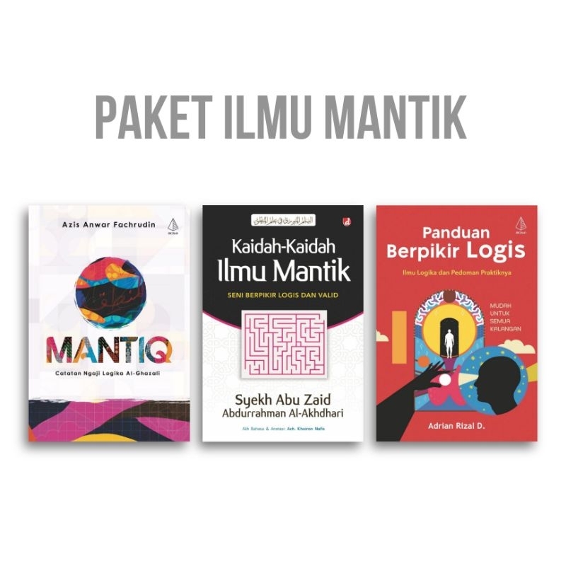 Mantiq Book Package Of Al-Ghazali Logistical Science Rules Guide To ...
