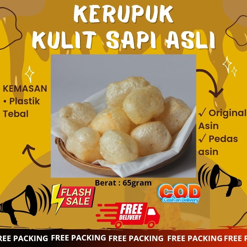 Cow Skin Crackers/Tall Crackers/RAMBAK Crackers/DOROKDOK Skin Crackers ...