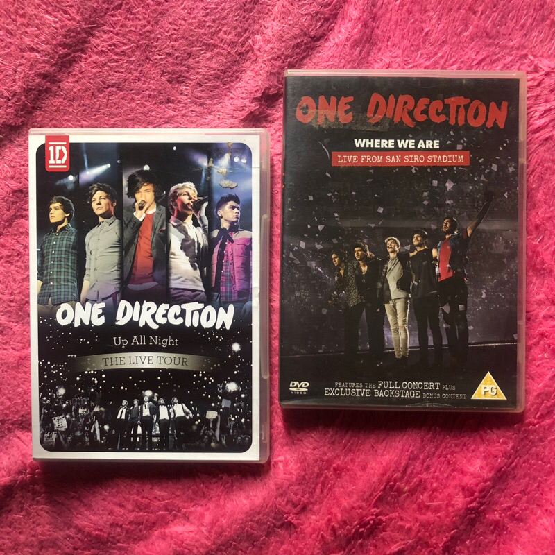 One DIRECT 1D - UP ALL NIGHT (THE LIVE TOUR ) DVD & WHERE WE ARE (LIVE ...