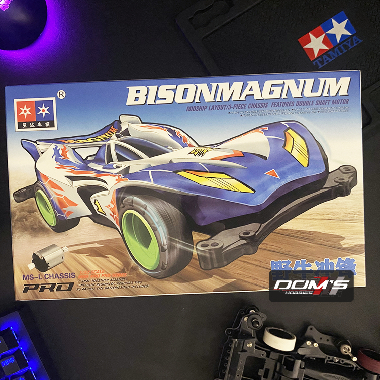 Rep TAMIYA 18621 BISON MAGNUM - DAXING - MS CHASSIS | Shopee Malaysia