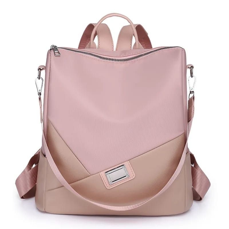 Korean imported thick semi-leather backpack | Shopee Malaysia