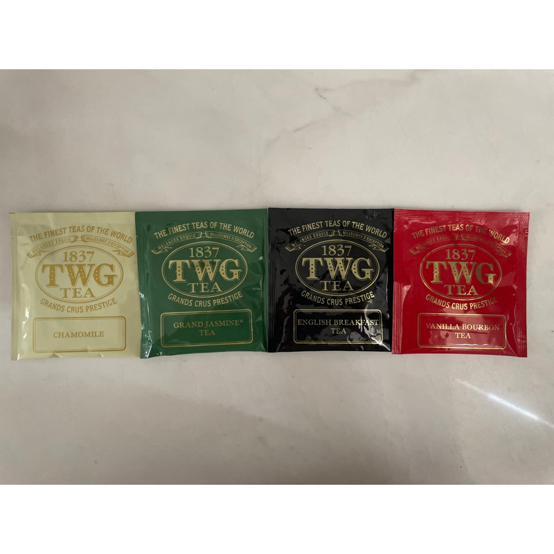 TWG Tea 1837 Teh TWG Original Singapore Tea TWG Teabag TWG Tea Sachet ...