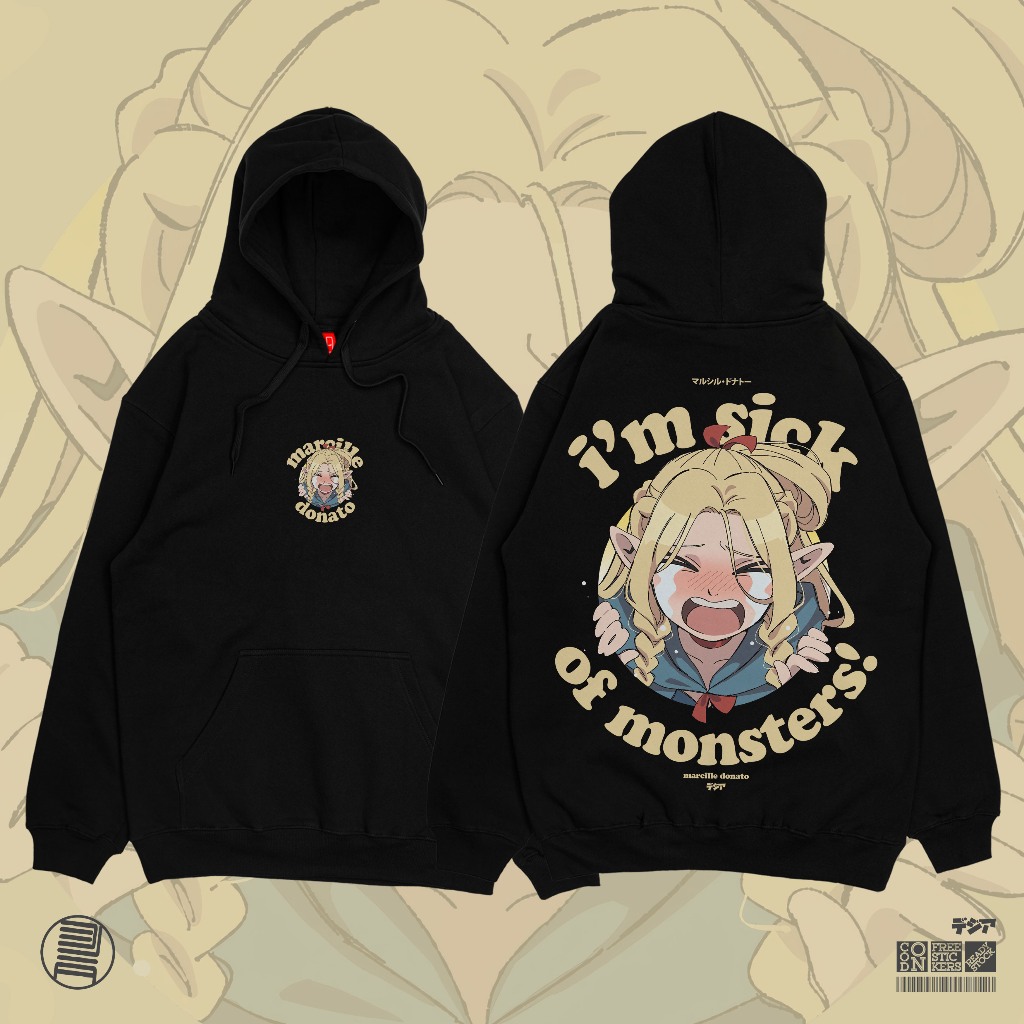 Hoodie Marcille Donato Dungeon Meshi Elf Laios Party Anime Manga Japan ...
