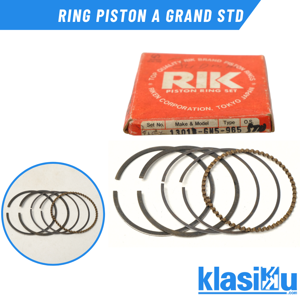 Piston Piston Ring Only Honda Astrea Grand Legenda Impressa Supra ...