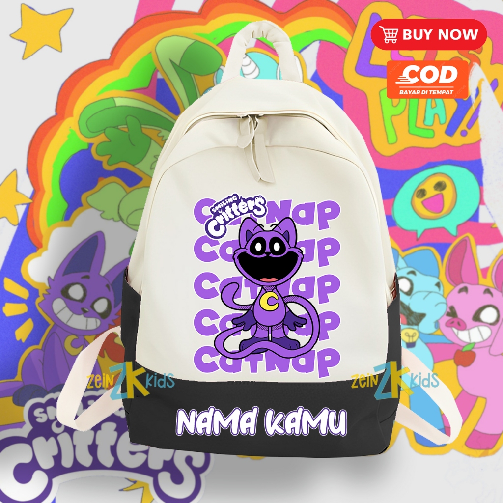 Catnap Kindergarten/Preschool Children's Bags/Poppy Playtime School ...