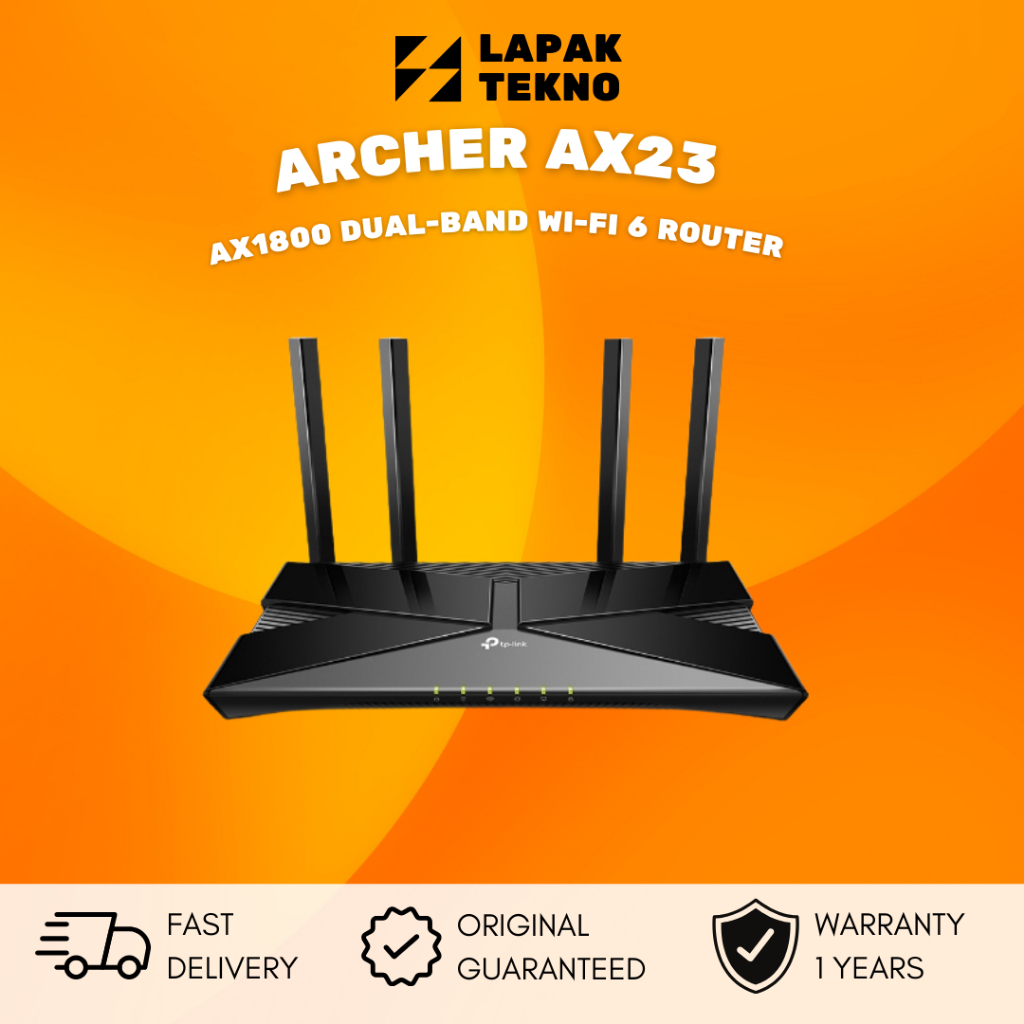 Tp-link Archer AX23 AX1800 Dual-Band Wi-Fi 6 Router | Shopee Malaysia