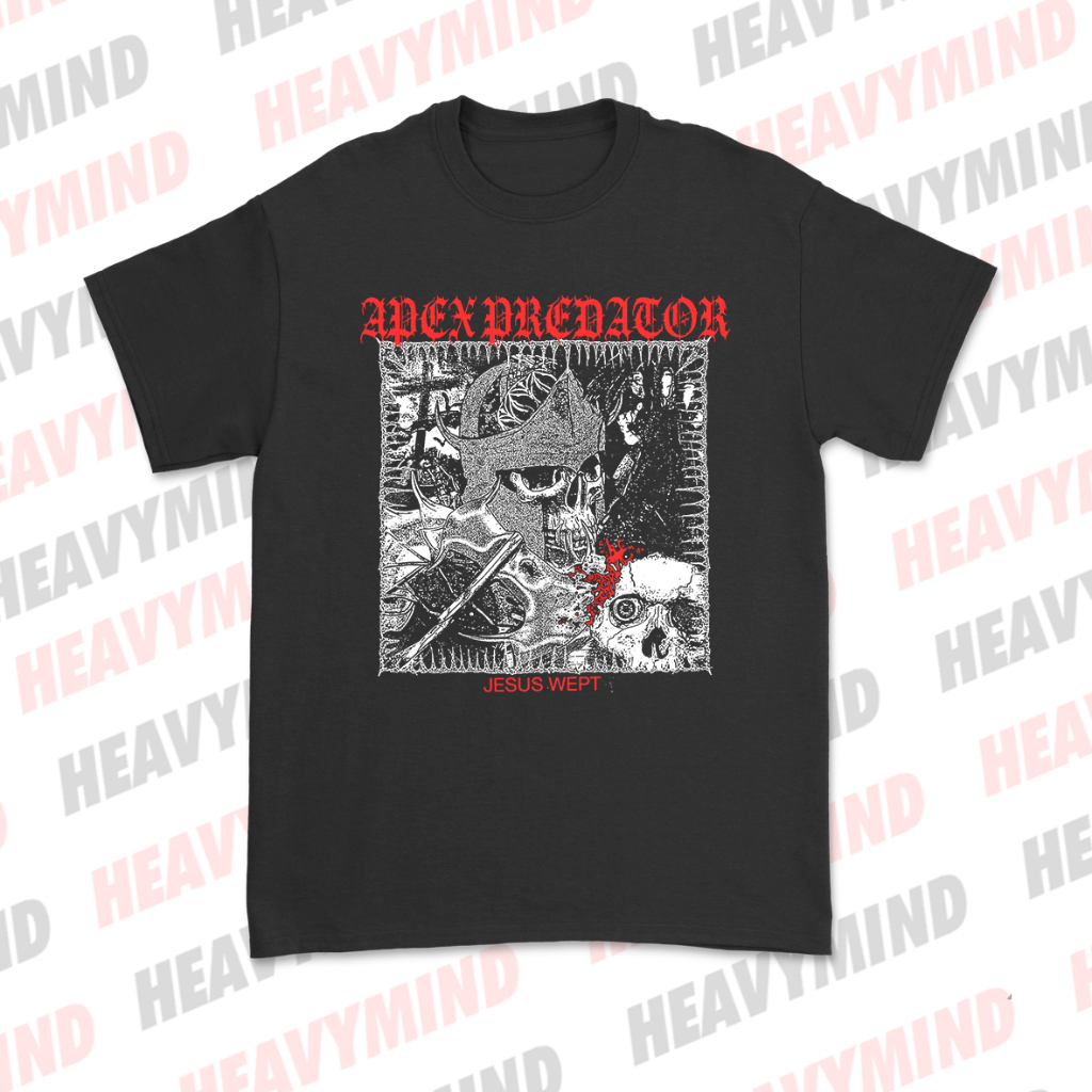 Apex Predator Band T-shirt - Jesus Wept Free Sticker | Shopee Malaysia