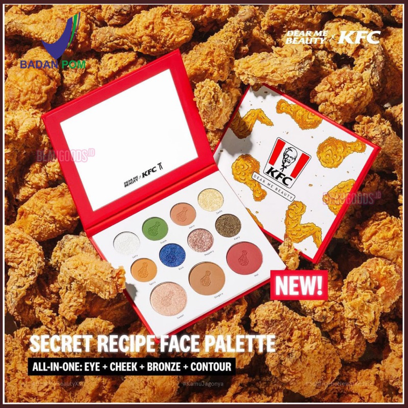 Dear ME BEAUTY X KFC Secret Recipe Face Palette - ORIGINAL BPOM ...