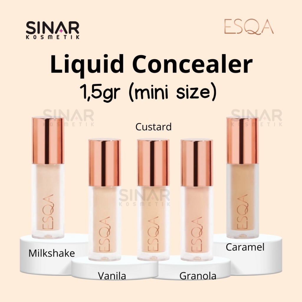 Esqa Flawless Liquid Mini Concealer/Corrector 1.5gr (Mini Size ...