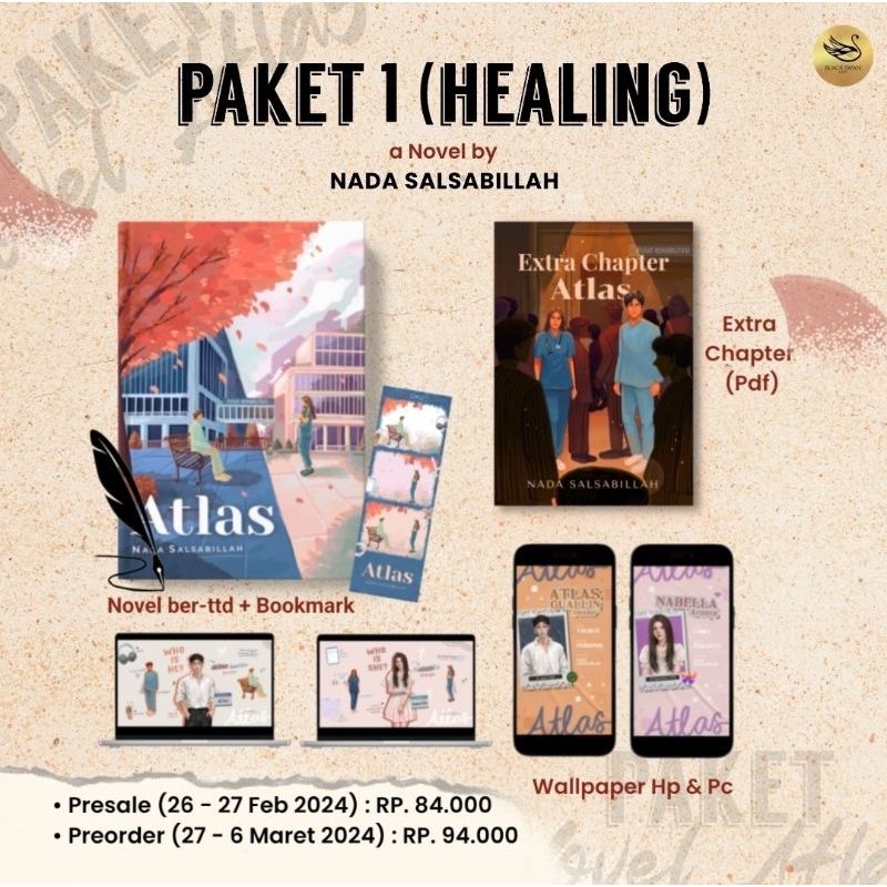 Atlas -H Tone - Blackswan | Shopee Malaysia