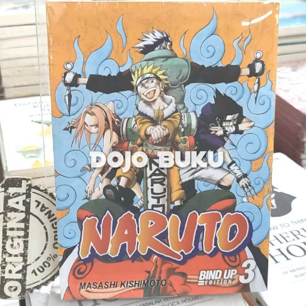 Naruto Bind Up Edition 3 Comic by MASASHINI KISHIMOTO | Shopee Malaysia