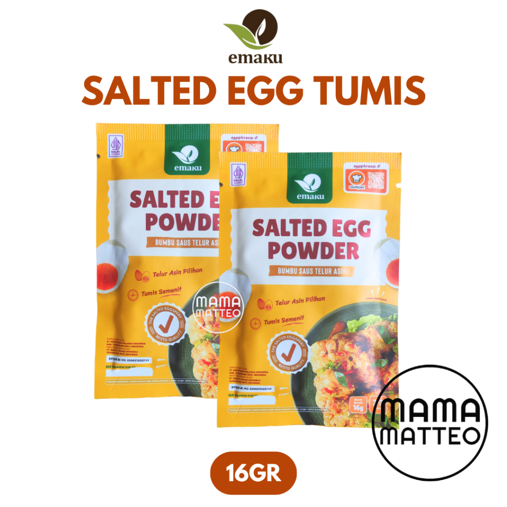 Emaku Salted Egg Powder Sachet Kitchen Cooking Seasoning Powder Emaku ...