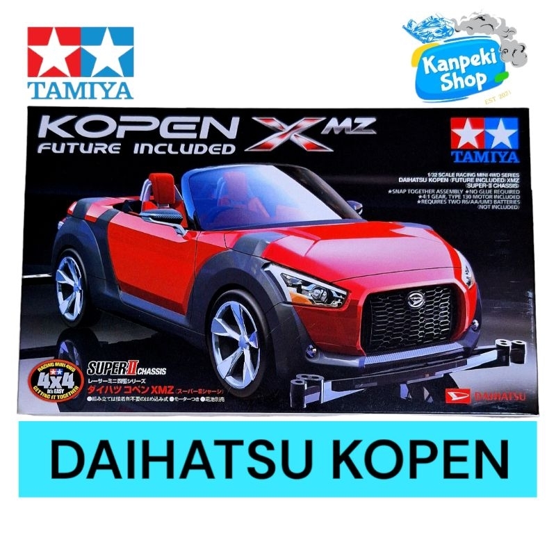 Tamiya 18082 Daihatsu Kopen F1 XMZ super 2 chassis | Shopee Malaysia