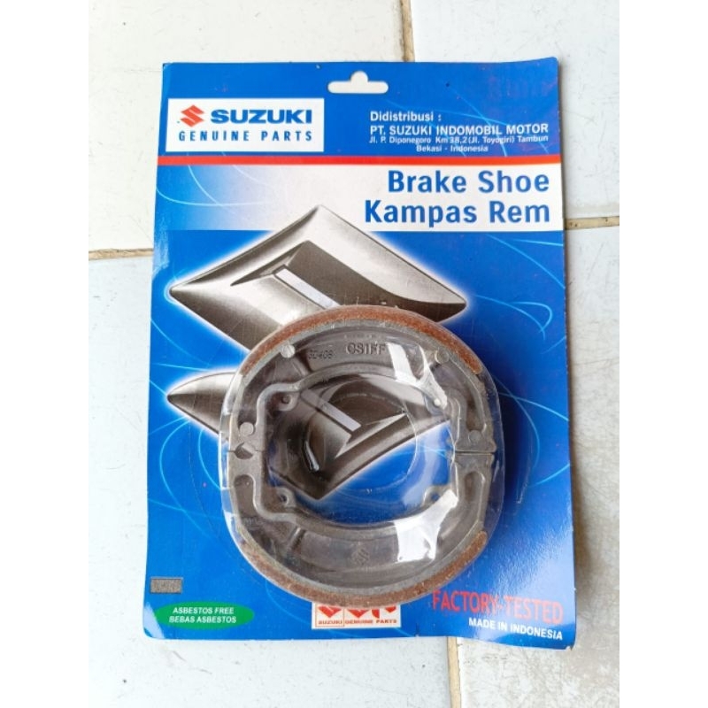 Rear Brake Pads Suzuki Smash 110 Old Smash New Smash Titan Shogun 110 ...