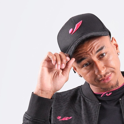 Concave x JLingz Polo Cap - Black/Pink - Sports Running Golf Hat for ...