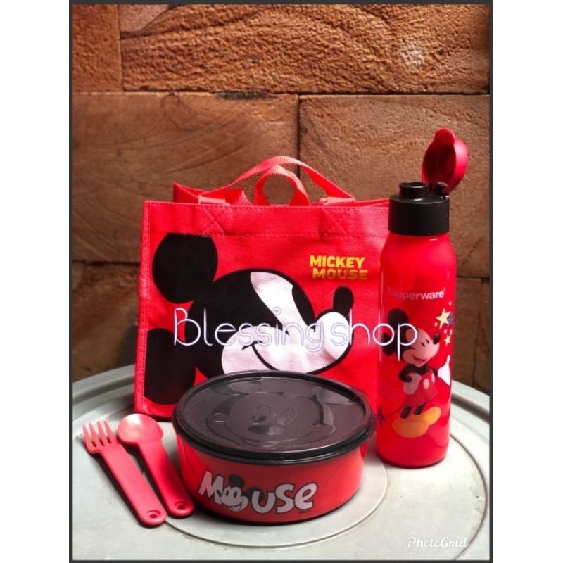 100% Original Tupperware Mickey-Minie Character Bottle (Bestest ...