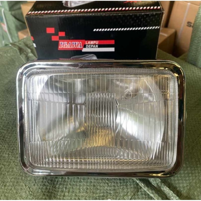 Rx King Old Front Reflector Lamp Chrome Box Model Rx King Front ...