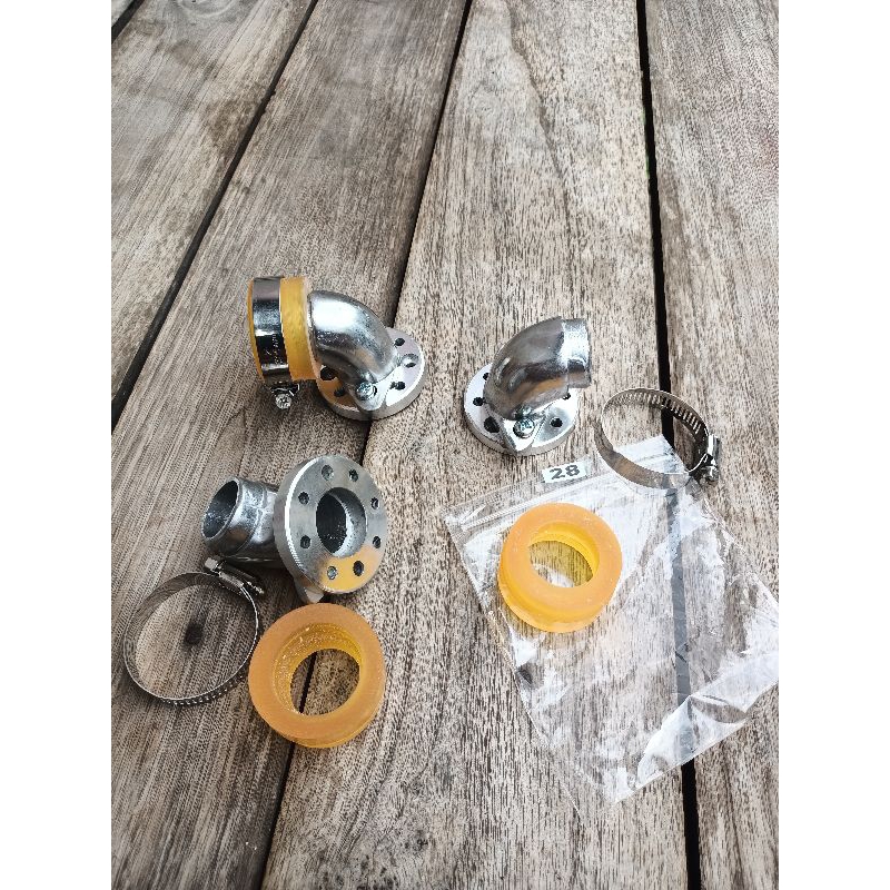 28 pnp rotating duck carburetor manifold for moped | Shopee Malaysia