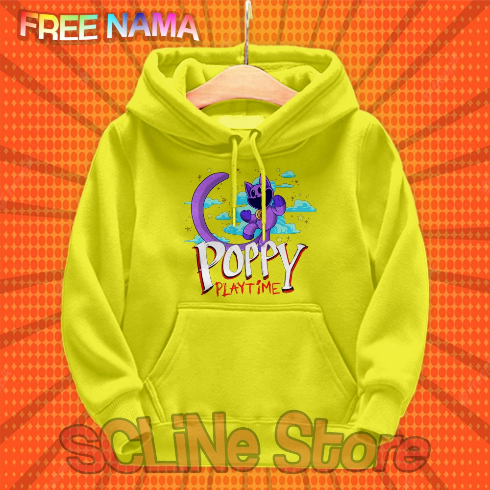 Children's Hoodie Catnap Night Sky POPPY PLAYTIME Jacket | Shopee Malaysia