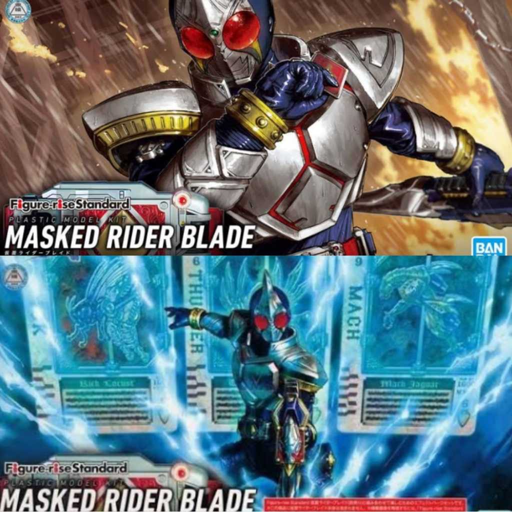 FIGURE-RISE STANDARD BANDAI MASKED RIDER BLADE - BUNDLE | Shopee Malaysia