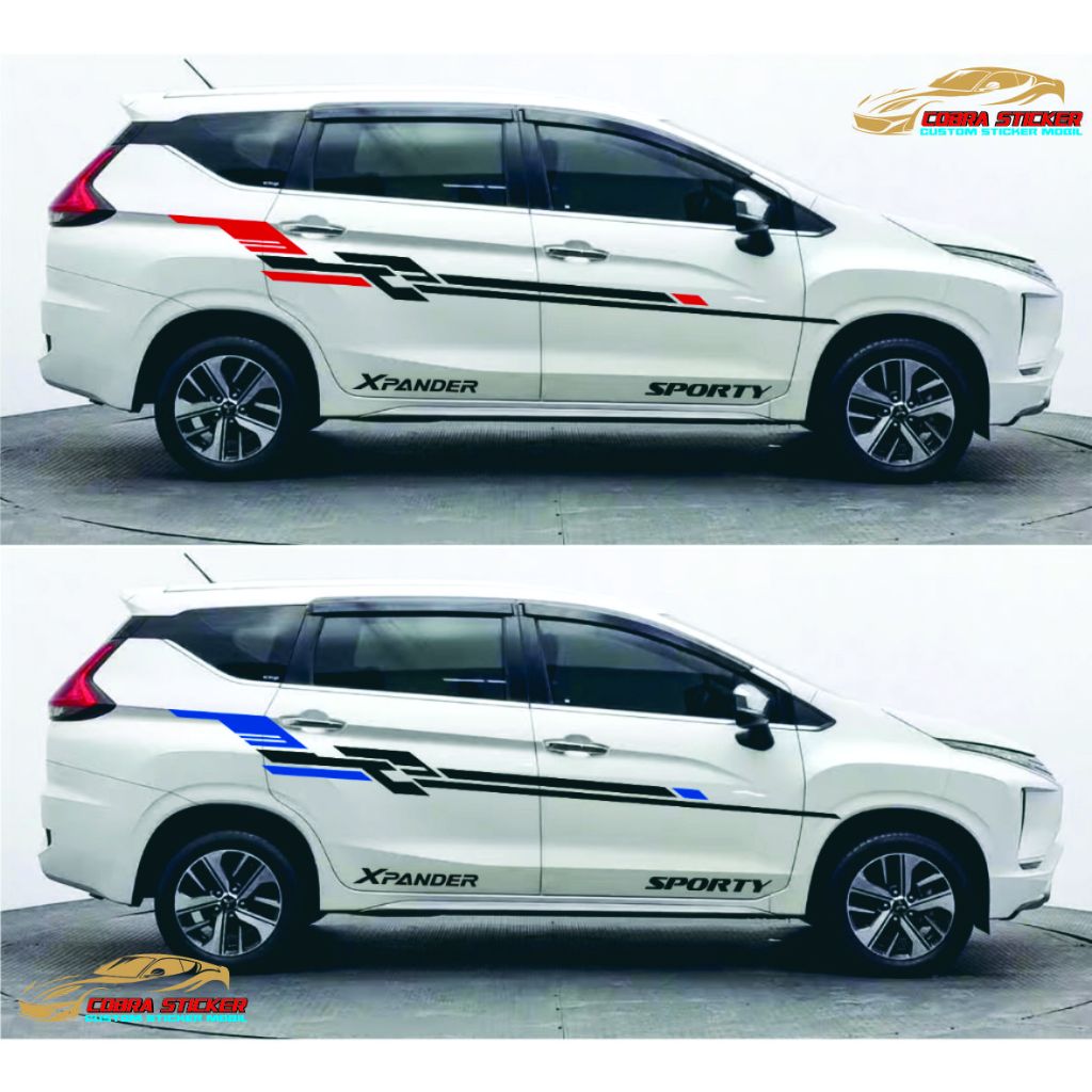 Xpander Car Sticker Side Body Variation Of The Latest Minimalist ...