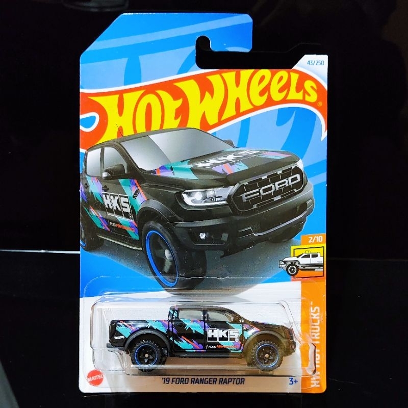 Hotwheels '19 FORD RANGER RAPTOR HKS | Shopee Malaysia