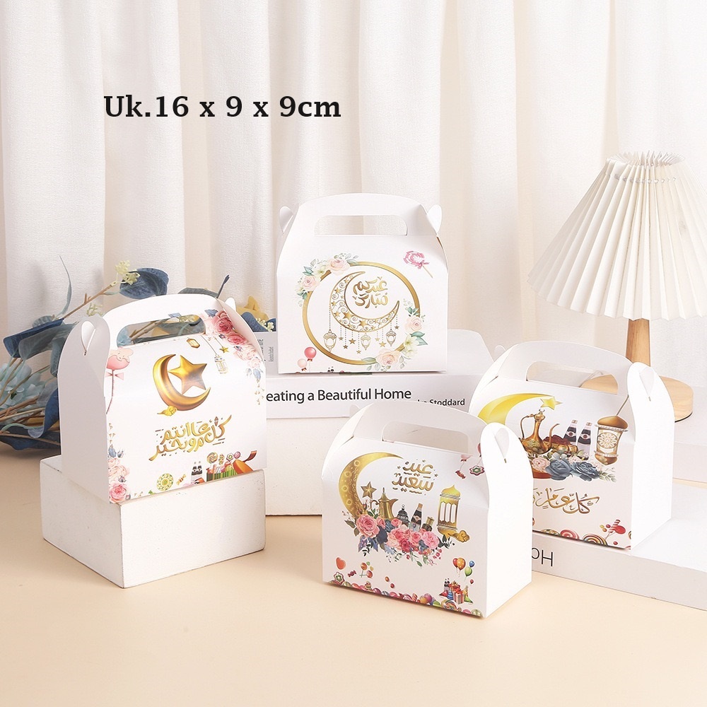 Eid Gable Box / Eid Cake Box / Eid Al-Fitr Hampers Box | Shopee Malaysia