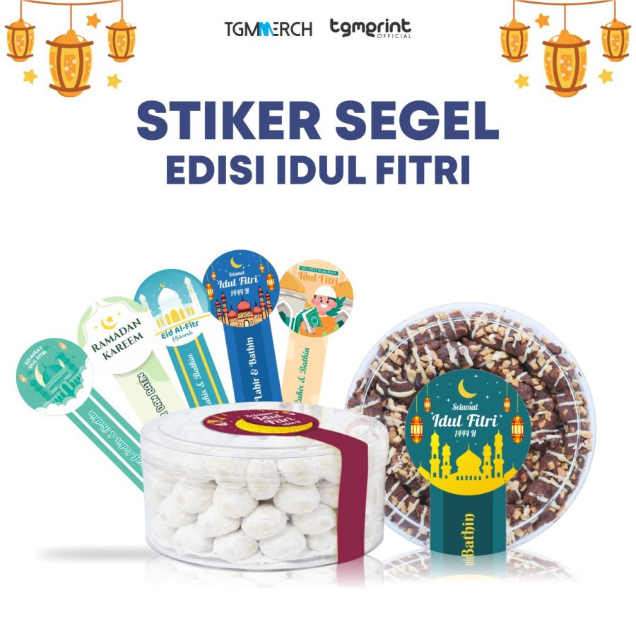 Tgm MERCH - Hampers Seal Label Stickers / Ramadhan Special Packaging ...