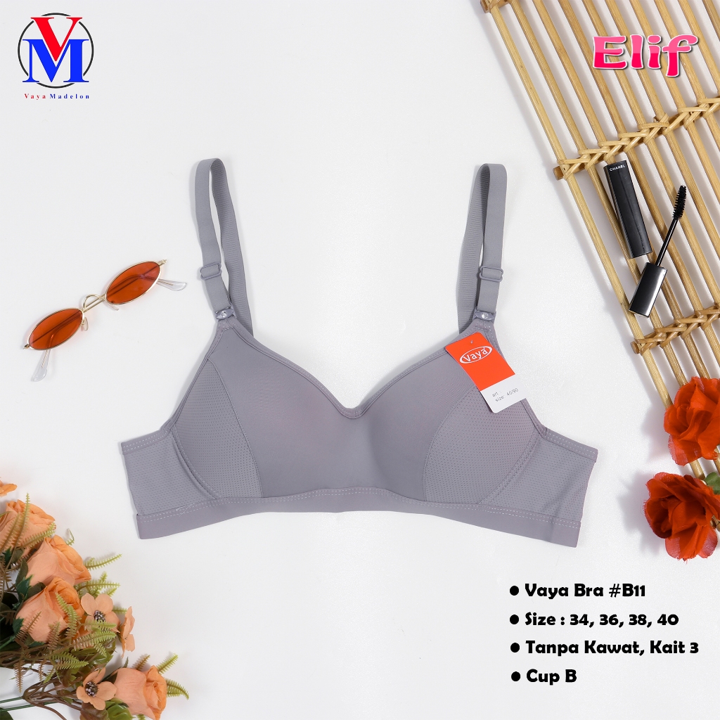 Vaya Bra Wireless Cup B Hook 3 Art B11 | Shopee Malaysia