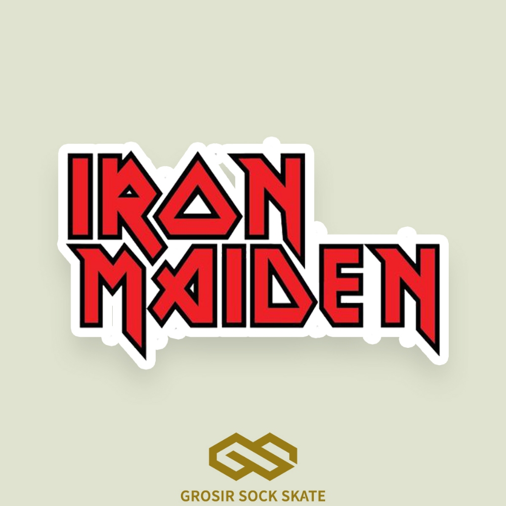 IRON MAIDEN Sticker - METAL / DEATHCOORE / METALCORE / HYPECORE MUSIC ...