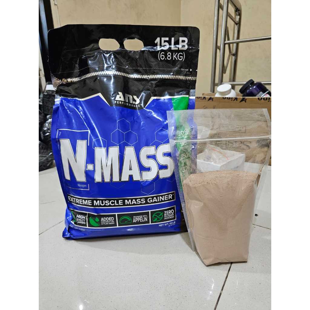 (Bonus Vitamin) ANS N mass extreme muscle mass gainer Repacking ...