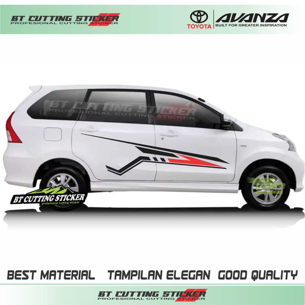 Av99 car stickers avanza car stickers cutting latest toyota avanza car ...