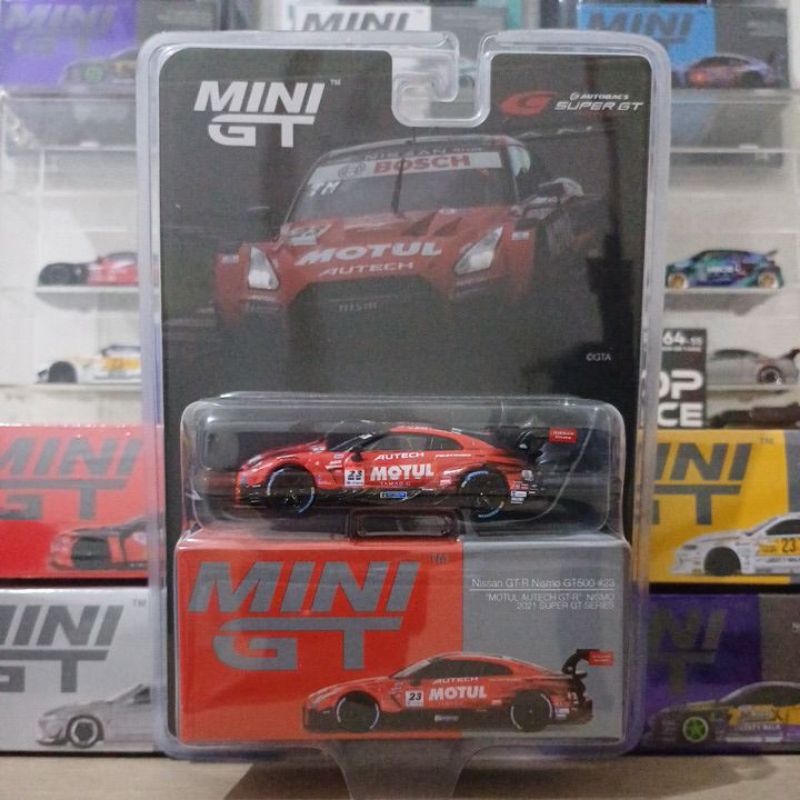 Mini GT 595 - Nissan GTR Nismo GT500 23 Motul Altech 2021 Super GT Series | Shopee Malaysia