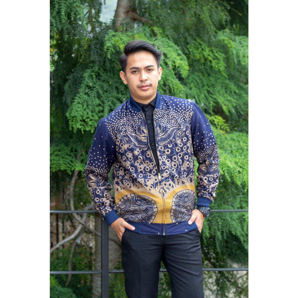 Combination batik Jacket Written batik bomber Jacket Written batik ...