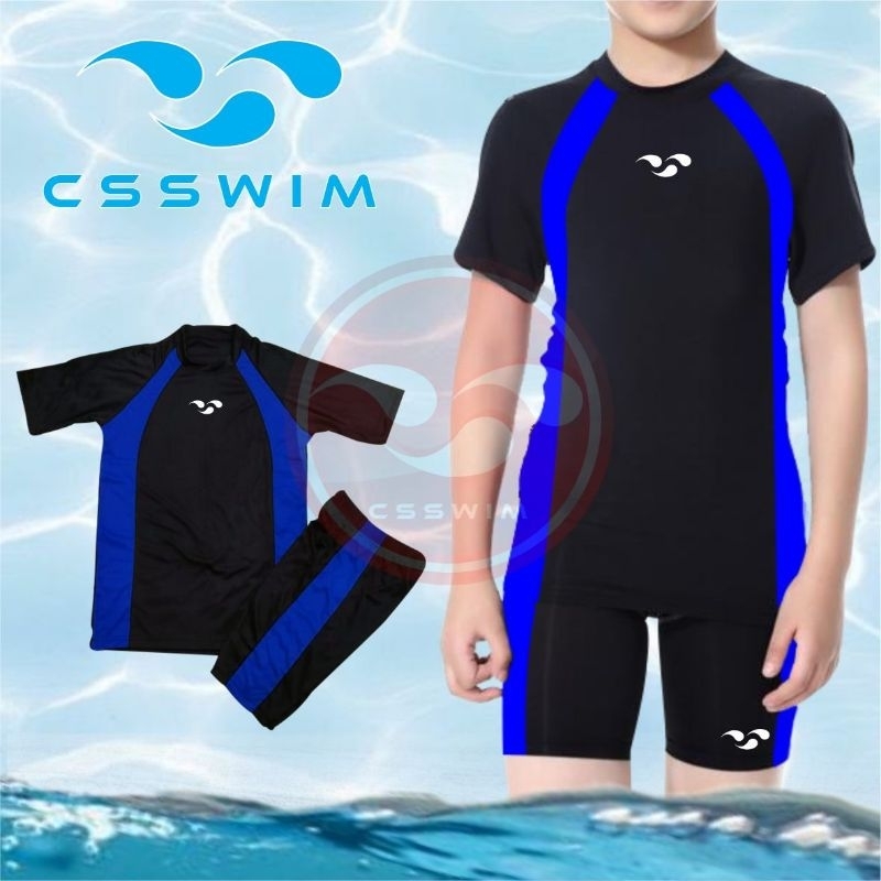 Children's swim trunks, junior sporty diving suits, cuff suits for ...
