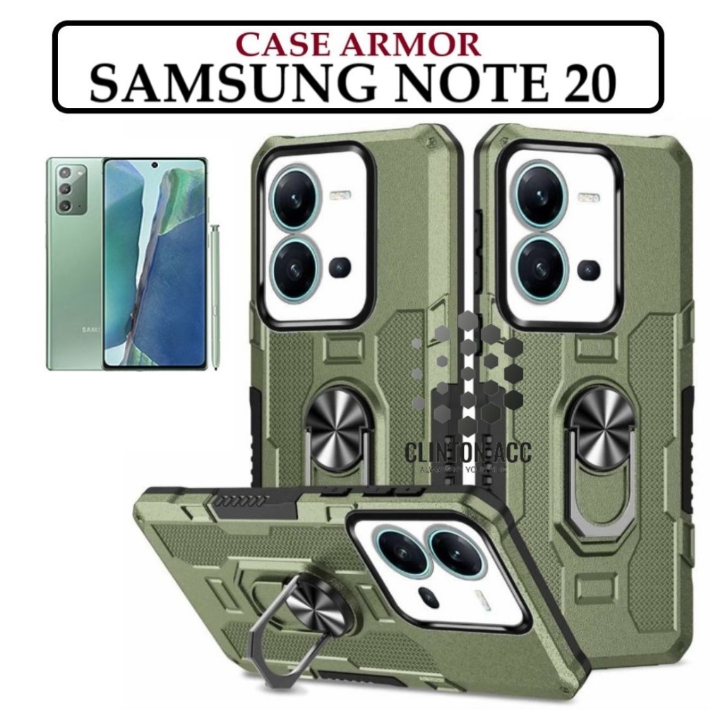 Case Hp SAMSUNG GALAXY NOTE 20 Case Armor Iring Magnetic Ring Casing Hp ...