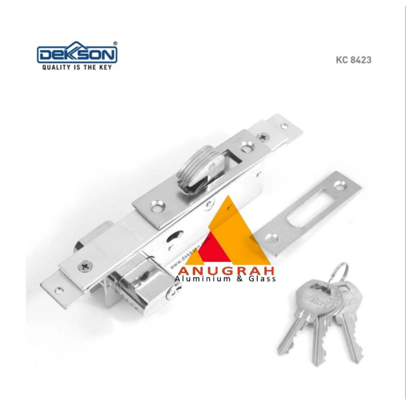 Dekson Dekkson 8423 Sliding Aluminum Door Lock | Shopee Malaysia