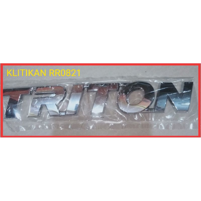Original triton emblem | Shopee Malaysia