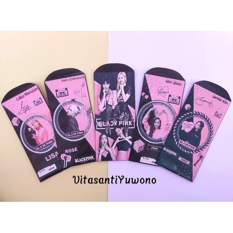 Blackpink/kpop Idol Eid Envelope (Price 1 Dozen) | Shopee Malaysia