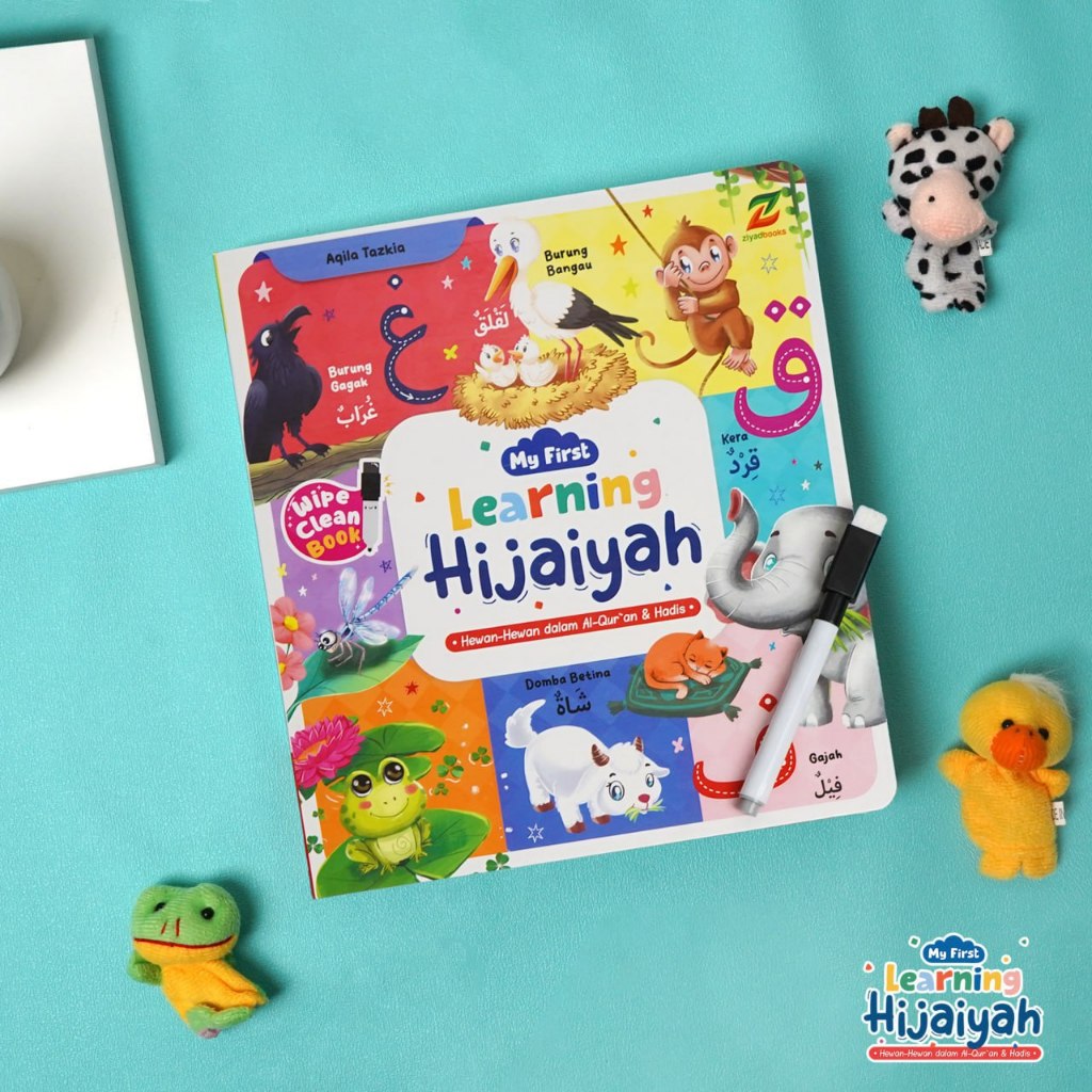 My First Learning Hijaiyah Animals in the Koran and Hadith Boardbook ...